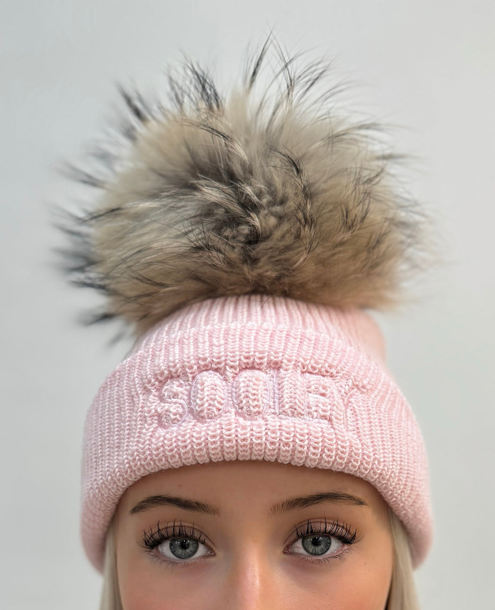 Embroidered Merino Wool Hat – sooley designs inc