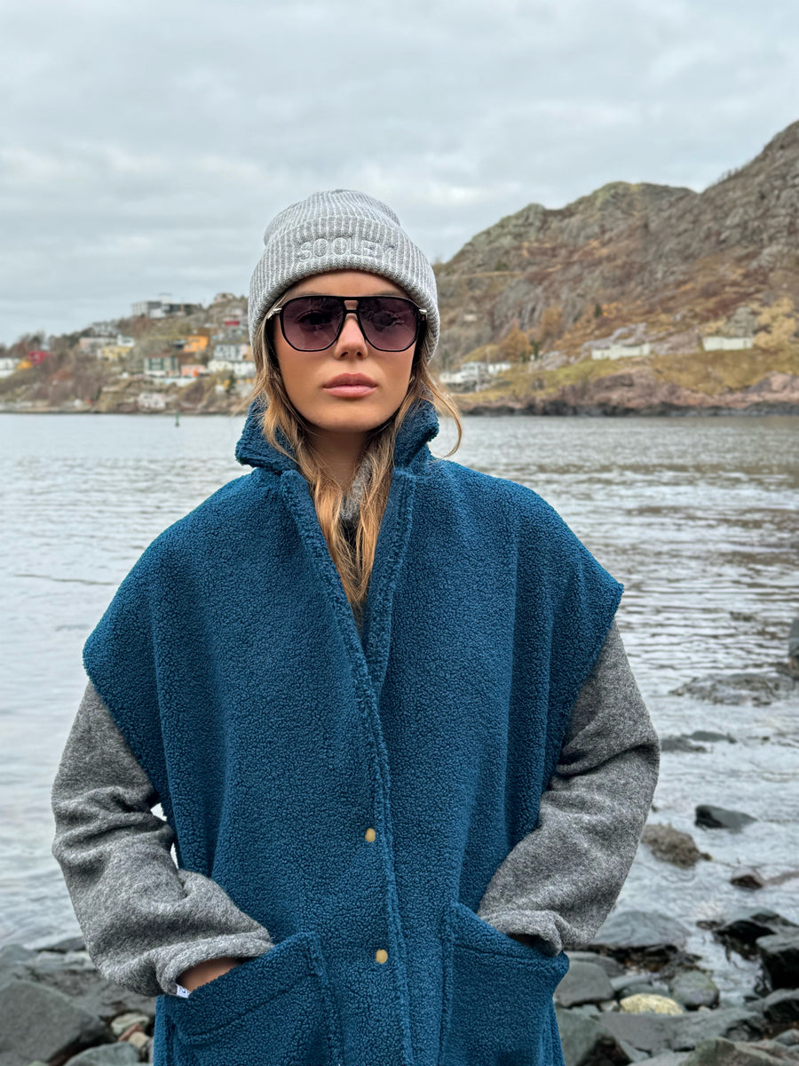 Canadian Made Cashmere Embroidered Hat – sooley designs inc